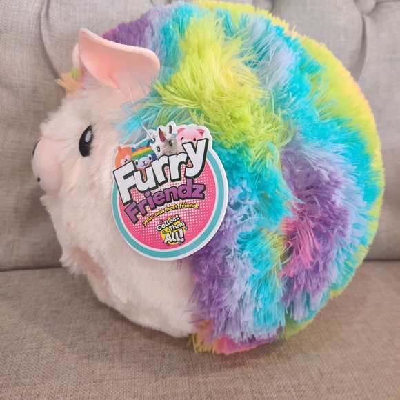 Furry Friendz | Toys | Furry Friends Stuffed Animal Bouncy Ball ...